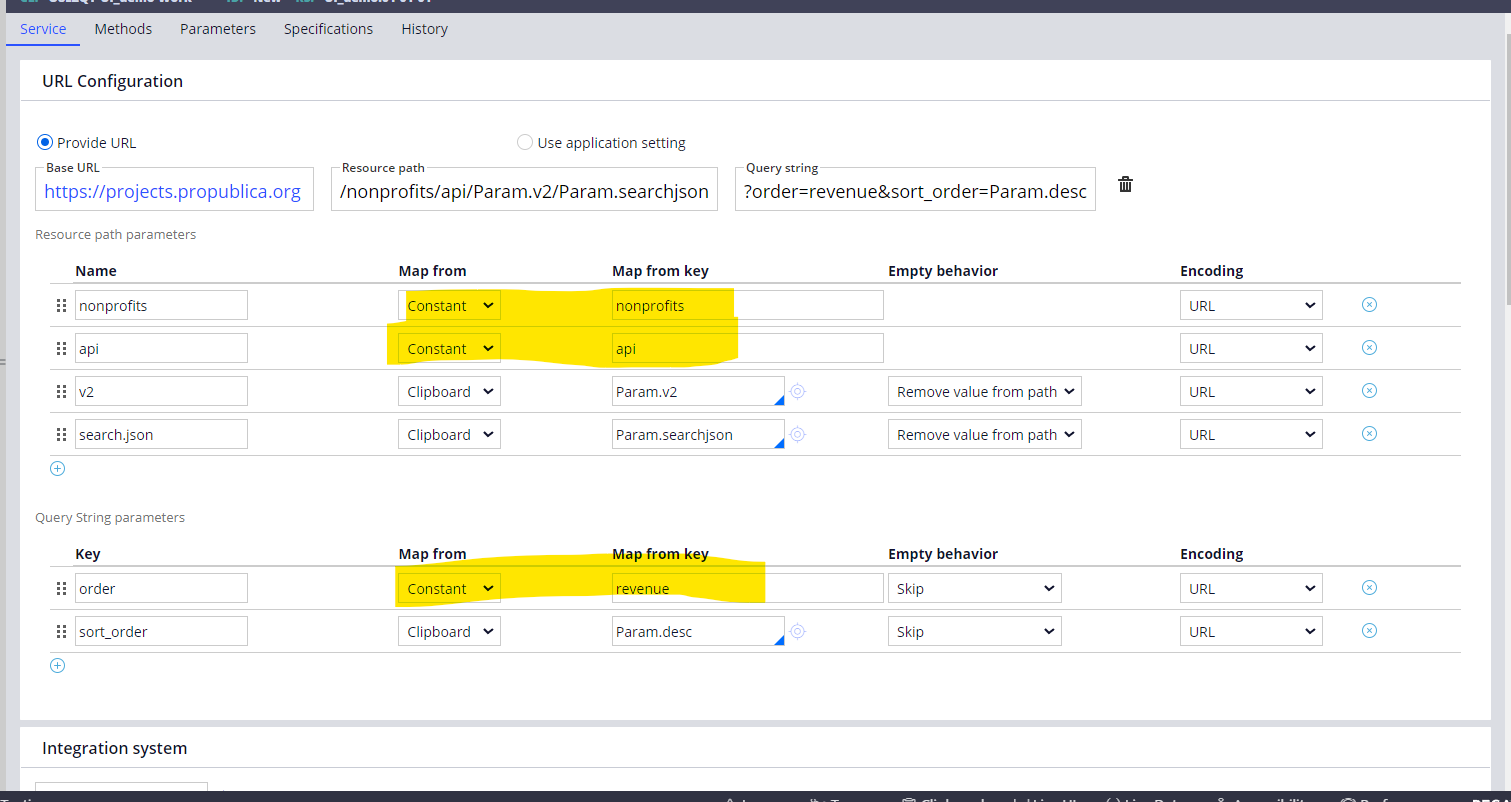 Dynanically Generate The Query String For A Connect Rest Rule Support Center